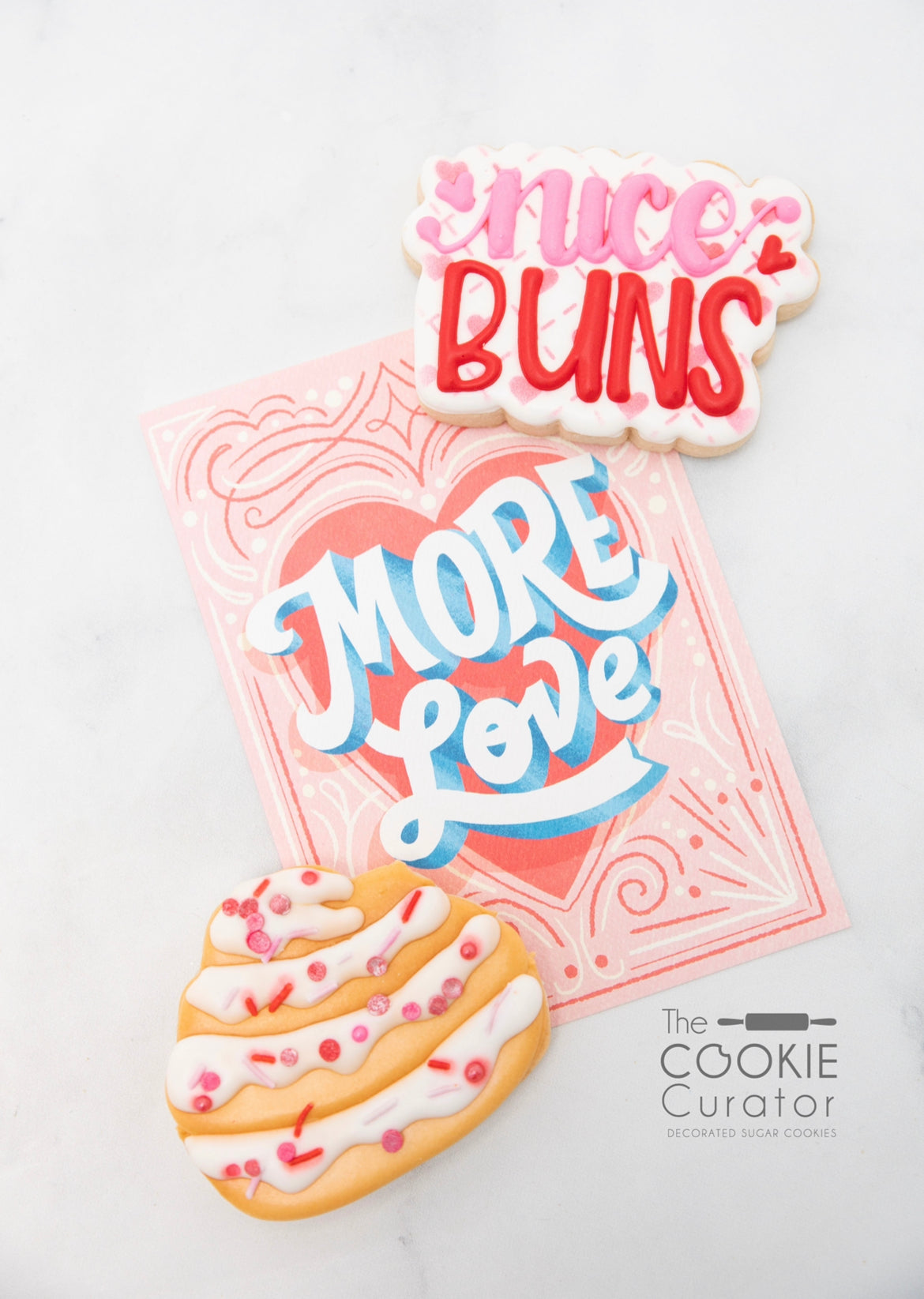Nice Buns Valentine Set – The Cookie Curator